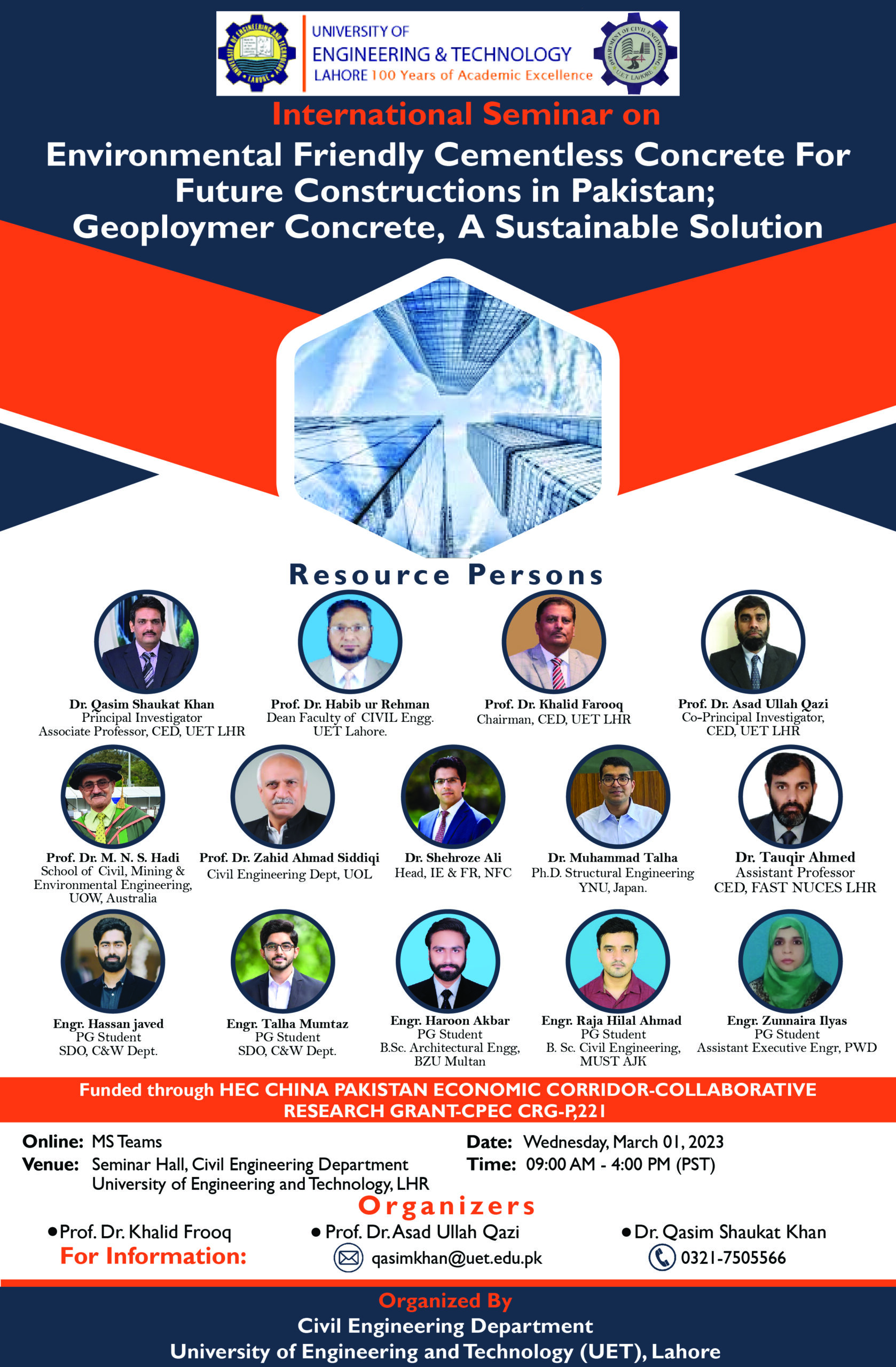 Department of Civil Engineering – University of Engineering and ...